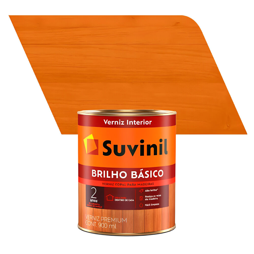 Verniz Copal Brilho Básico 900ml Suvinil | Amigo Construtor