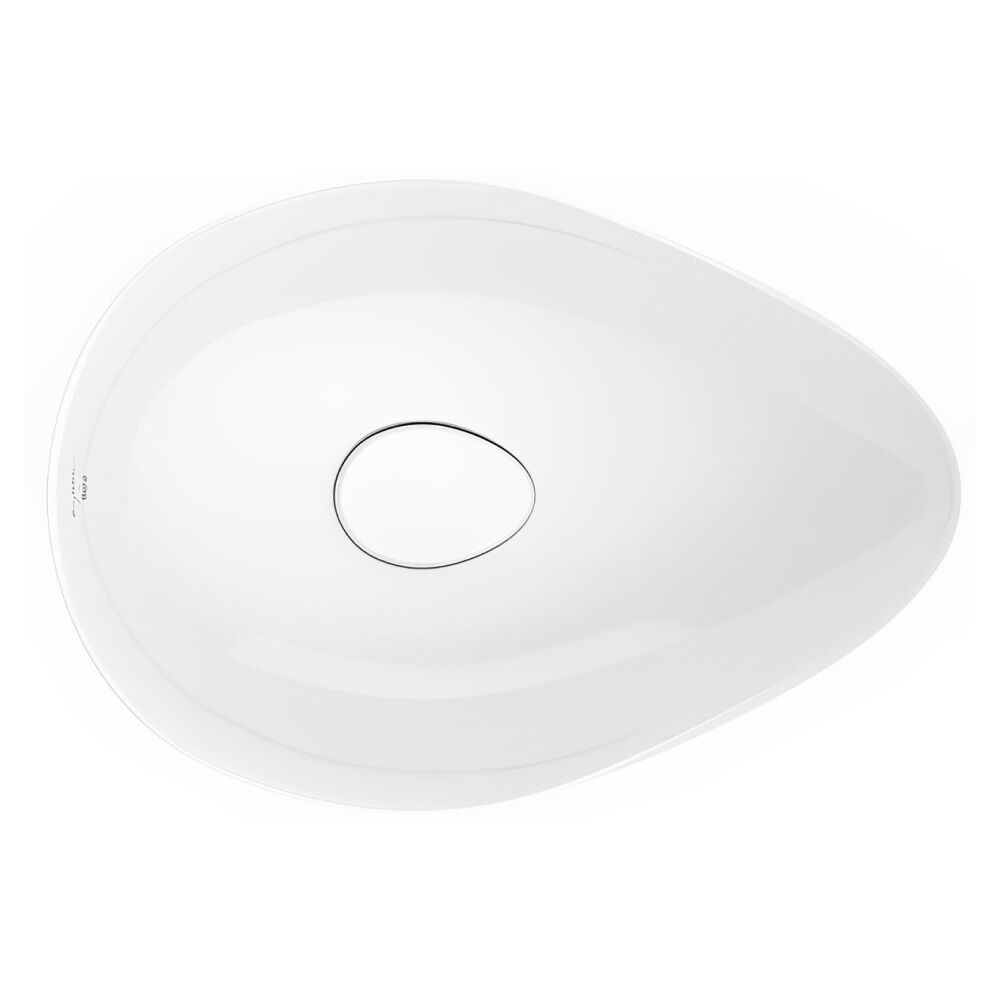 Cuba de Apoio Oval 54x37cm Ruy Ohtake Roca