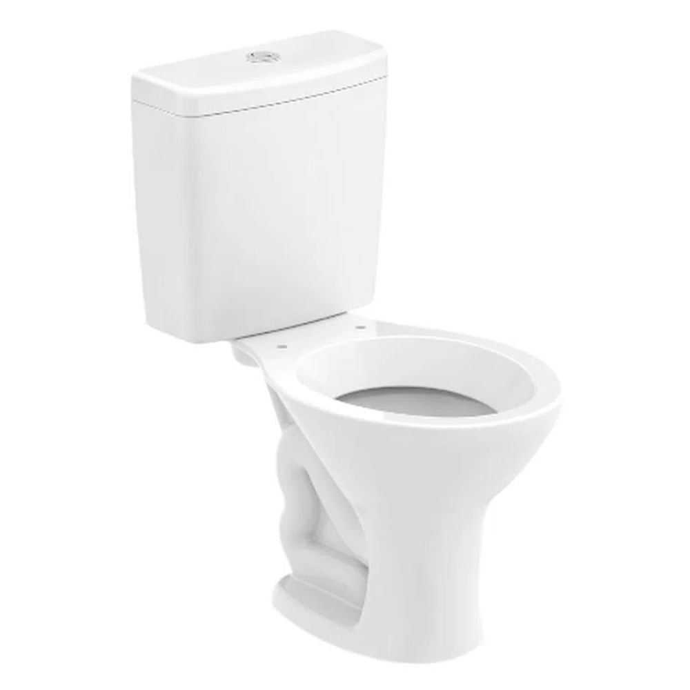 Conjunto Vaso Sanitário com Caixa Acoplada Ecoflush Saveiro Branco ...